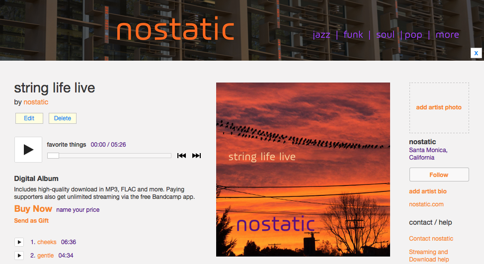 string life live – nostatic